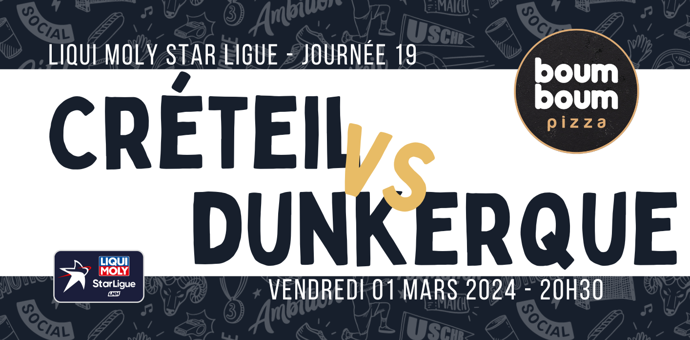 Programme de Match Créteil/Dunkerque - USCHB
