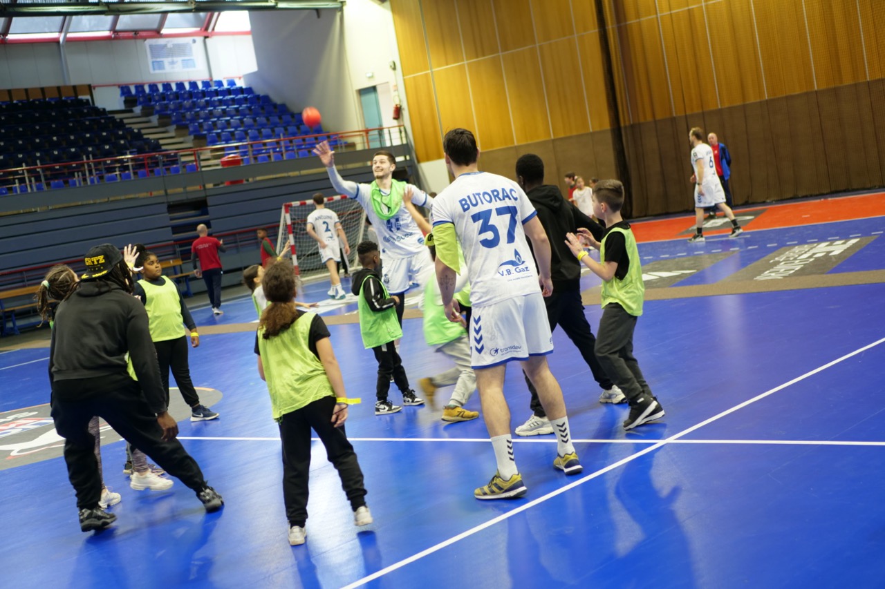 Défi Hand : le PDS accueille les enfants de Créteil - USCHB
