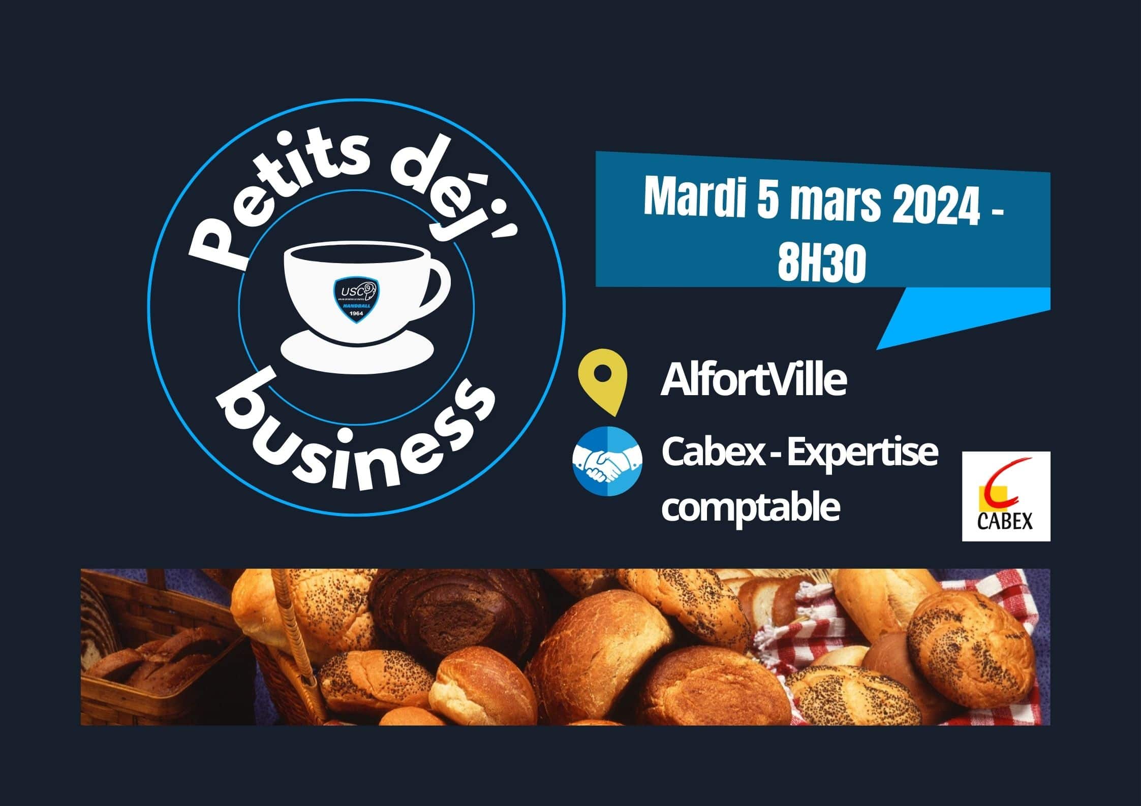 Petit Dej’ business chez Cabex - USCHB