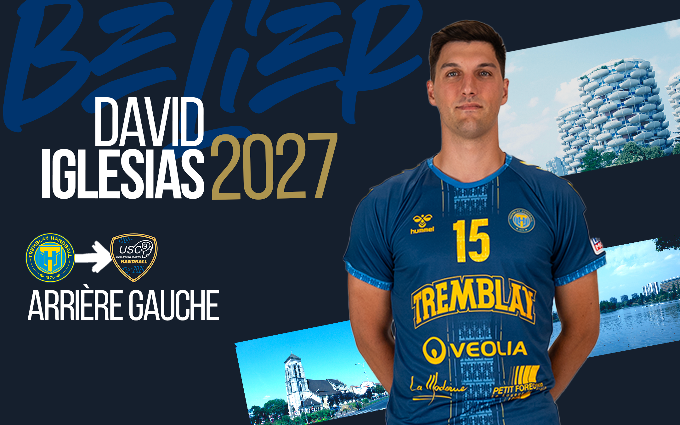David Iglesias, un nouvel espagnol à Créteil - USCHB