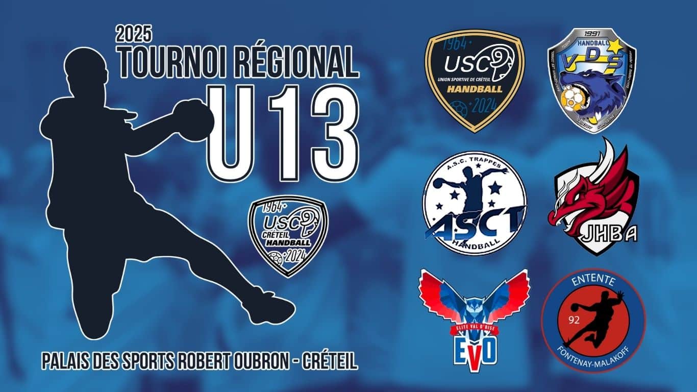 Le 1er tournoi U13 de l’US Créteil Handball - USCHB